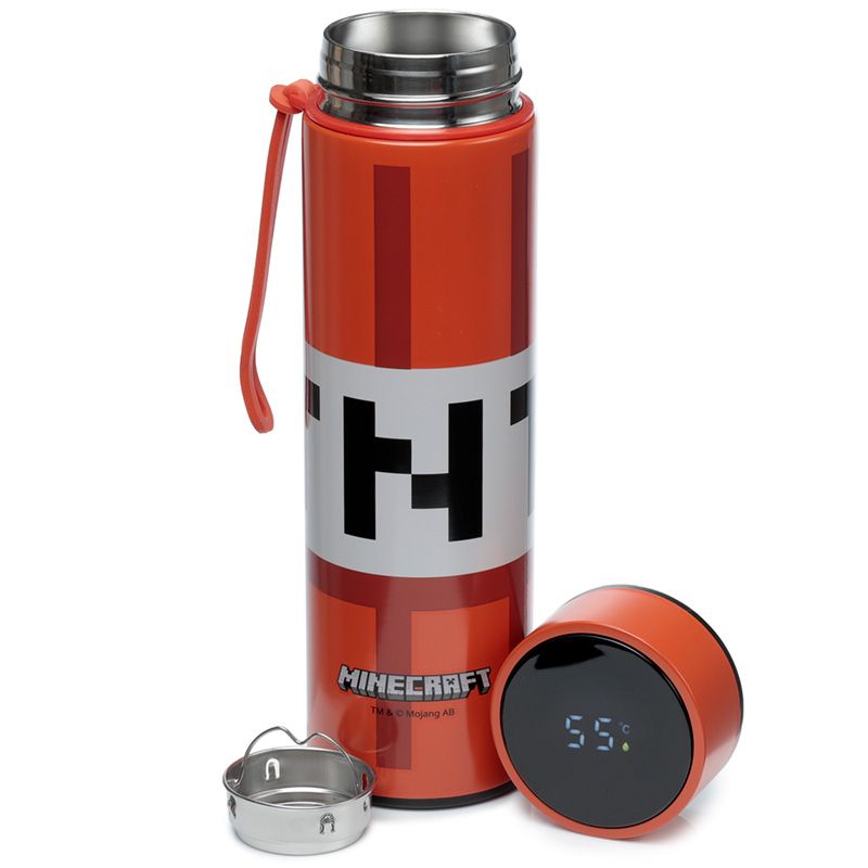Minecraft TNT Digital Thermometer Bottle — GOGO GADGET