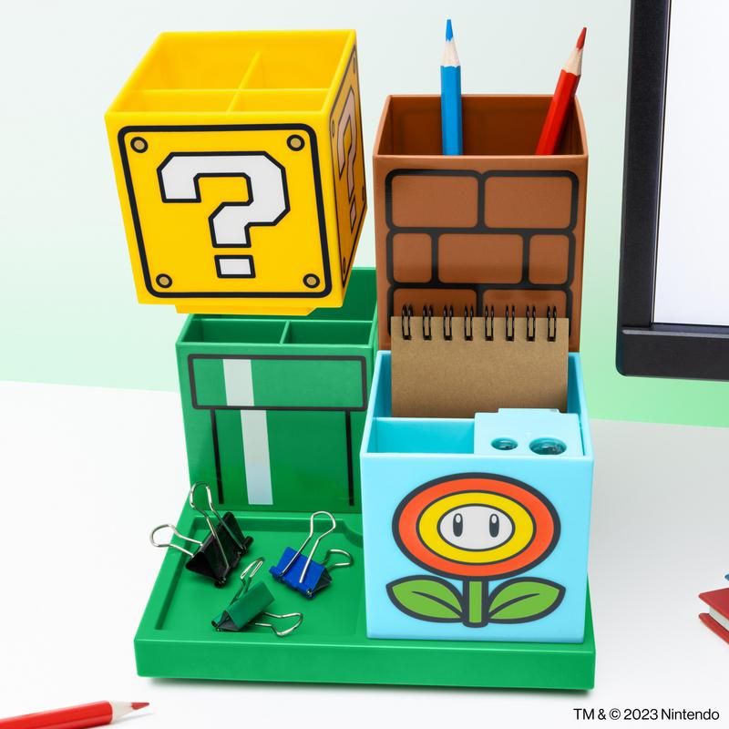 Super Mario Desktop Organiser — GOGO GADGET