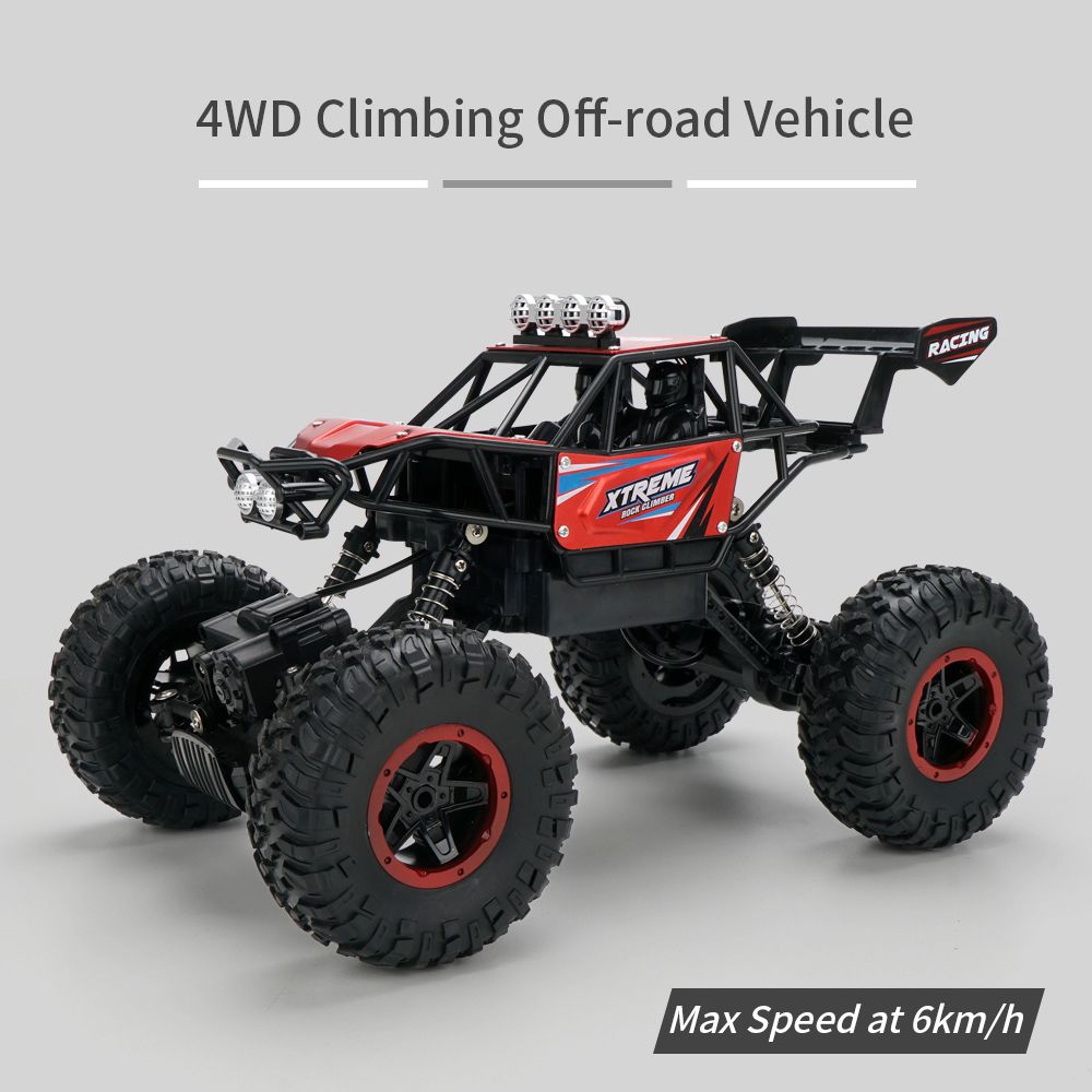 JJRC Off Road Climbing 4WD Car Red — GOGO GADGET